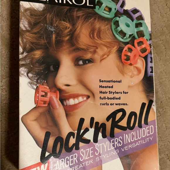 clairol | Hair | Vintage 989 Clairol Lock N Roll Hot Curlers | Poshmark